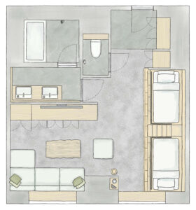 MUJI room TYPE C – リーベルホテル大阪 – 公式サイト