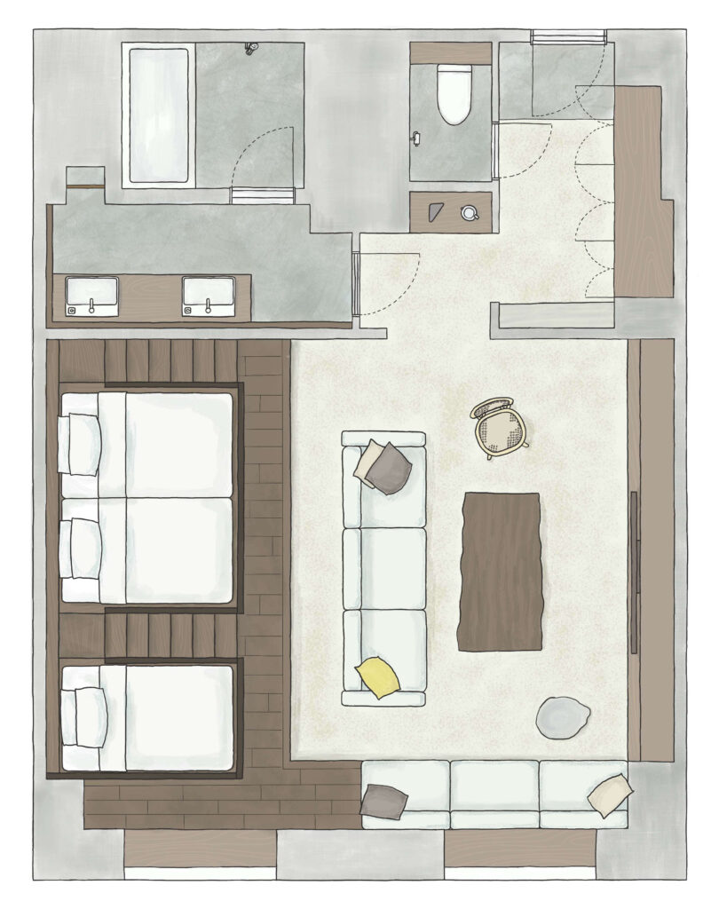 MUJI room TYPE D – リーベルホテル大阪 – 公式サイト